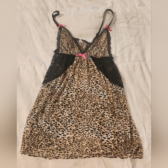 botique bliss | Intimates & Sleepwear | Leopard Print Nightie | Poshmark